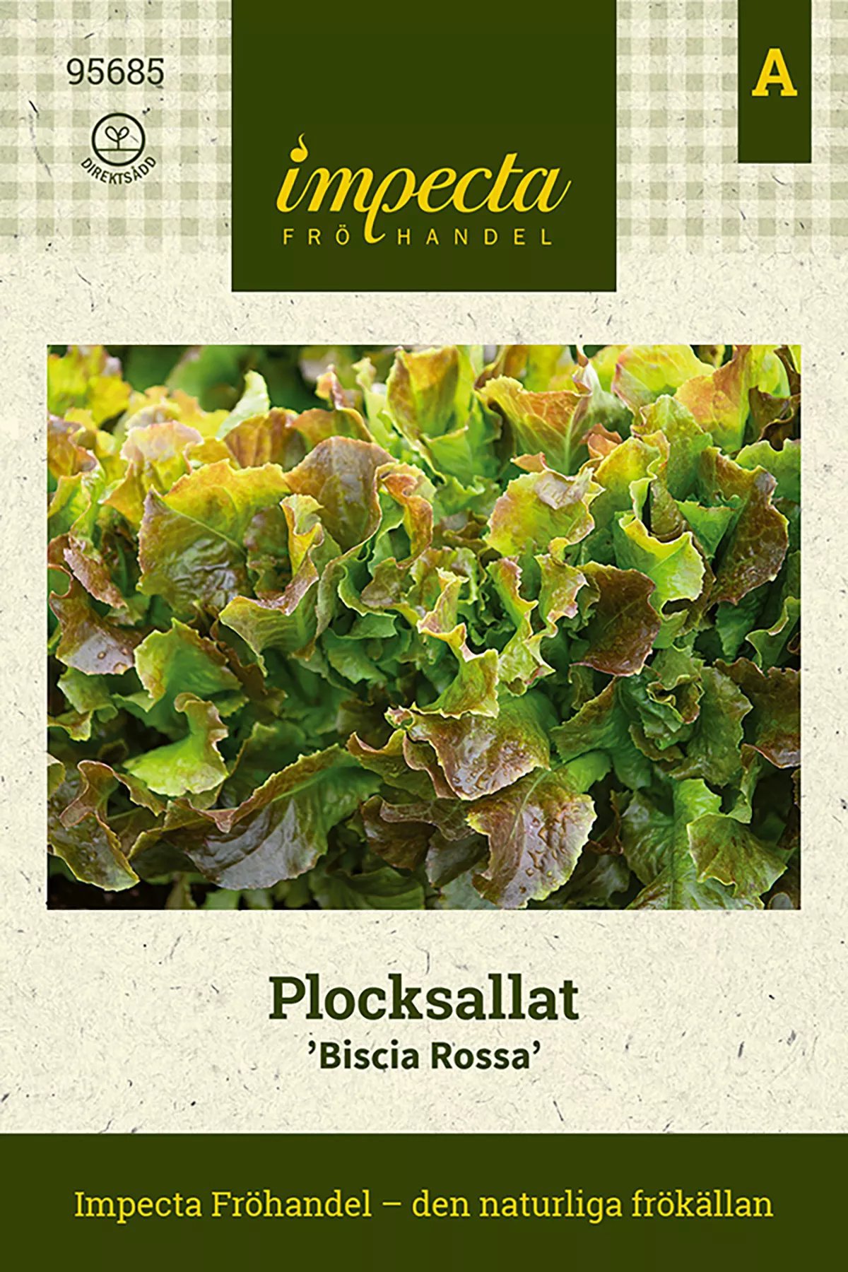 Plocksallat 'Biscia Rossa' 1000 st