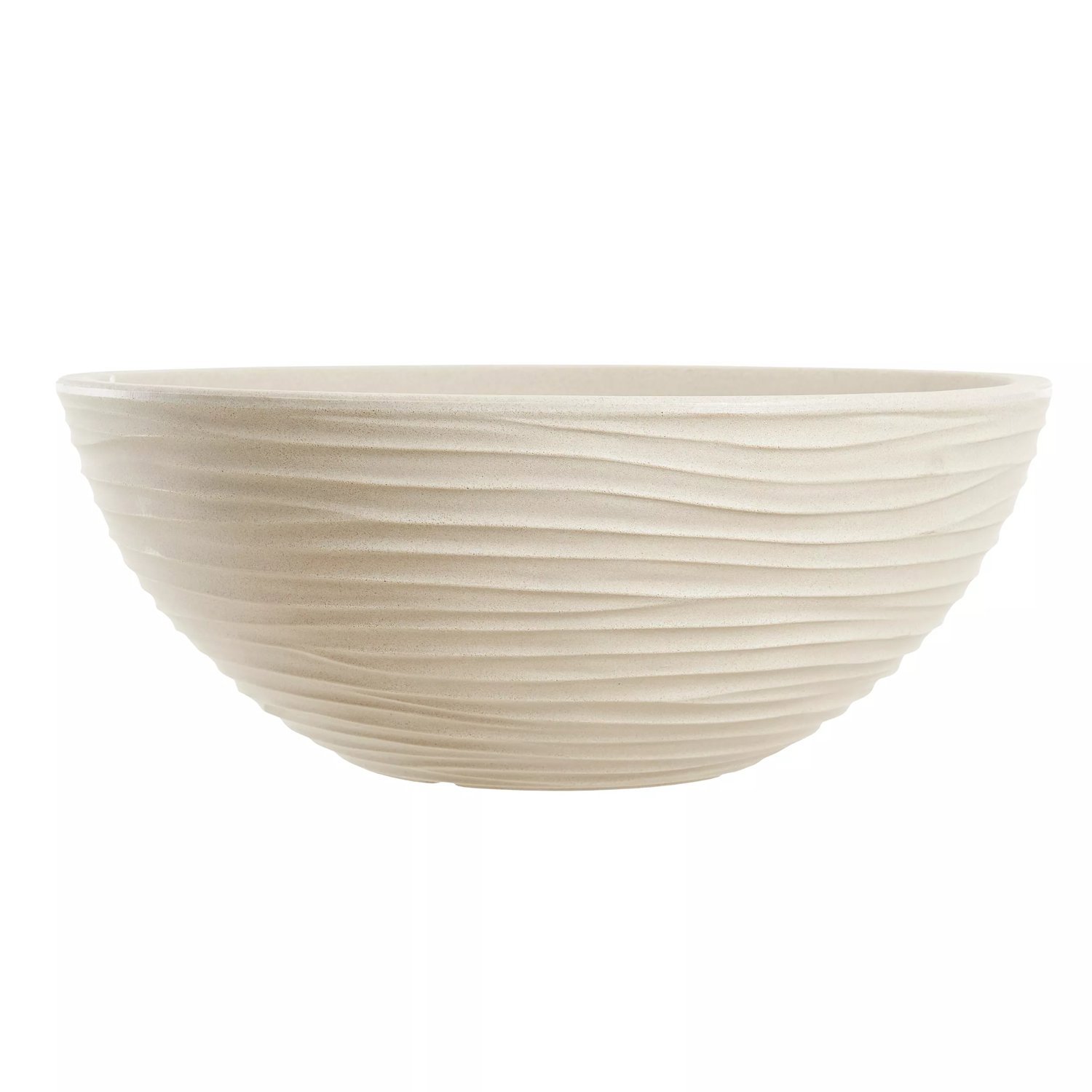 Plastkruka Sylt Beige D:40 cm H:31 cm