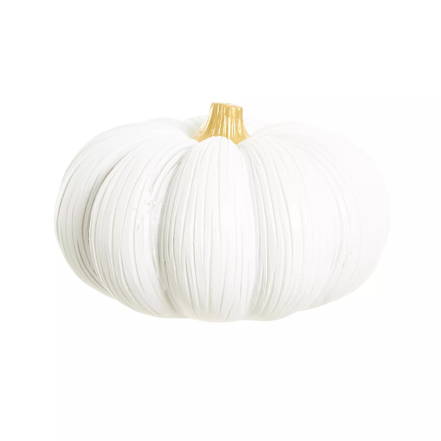 Pumpa dekoration Vit D:15 cm B:15 cm H:8.5 cm