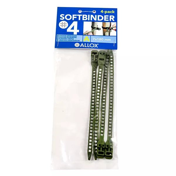 Softbinder 4 st L:18 cm B:0.7 cm