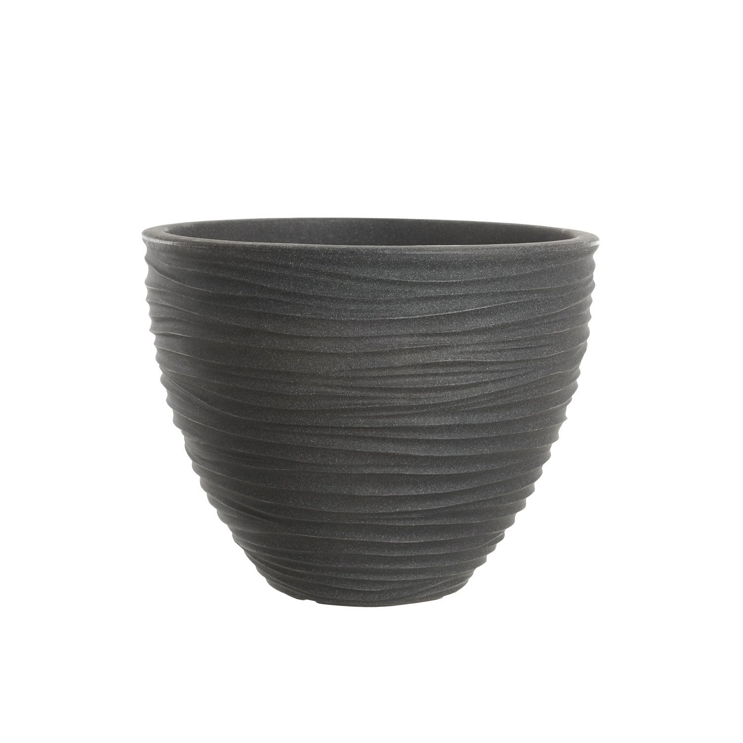 Plastkruka Sylt Grå D:40 cm H:42 cm