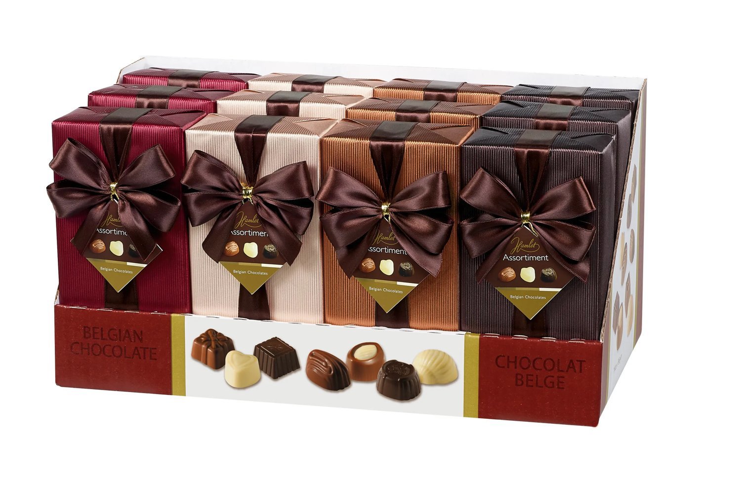 Classic collection praliner Brun/Brons/Guld/Röd 250 g