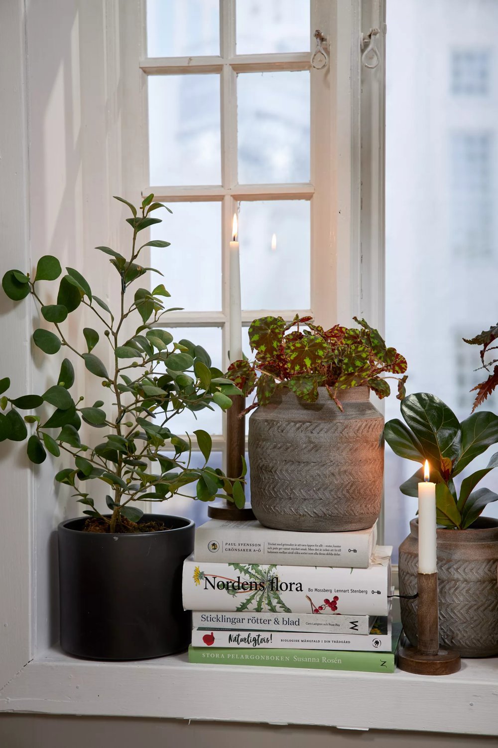 Kruka Runa Beige H:22 cm 22 cm